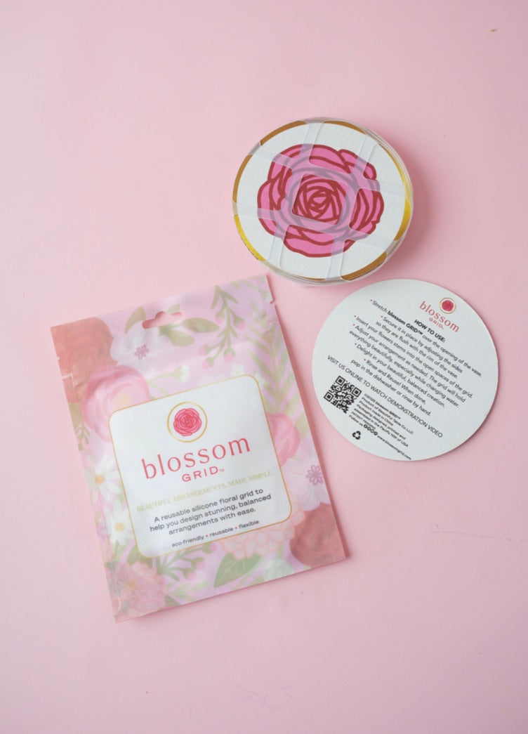 Reusable Silicone Flower Arranging Grid (No Tape Needed) | Blossom Grid